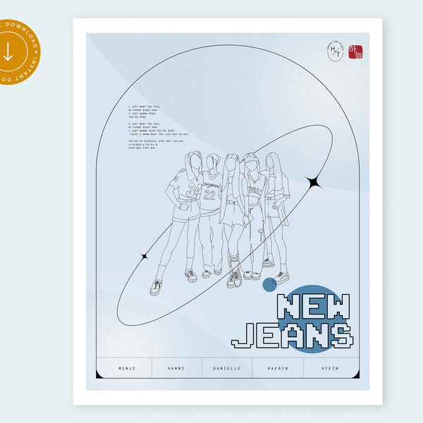 Newjeans Poster - Etsy