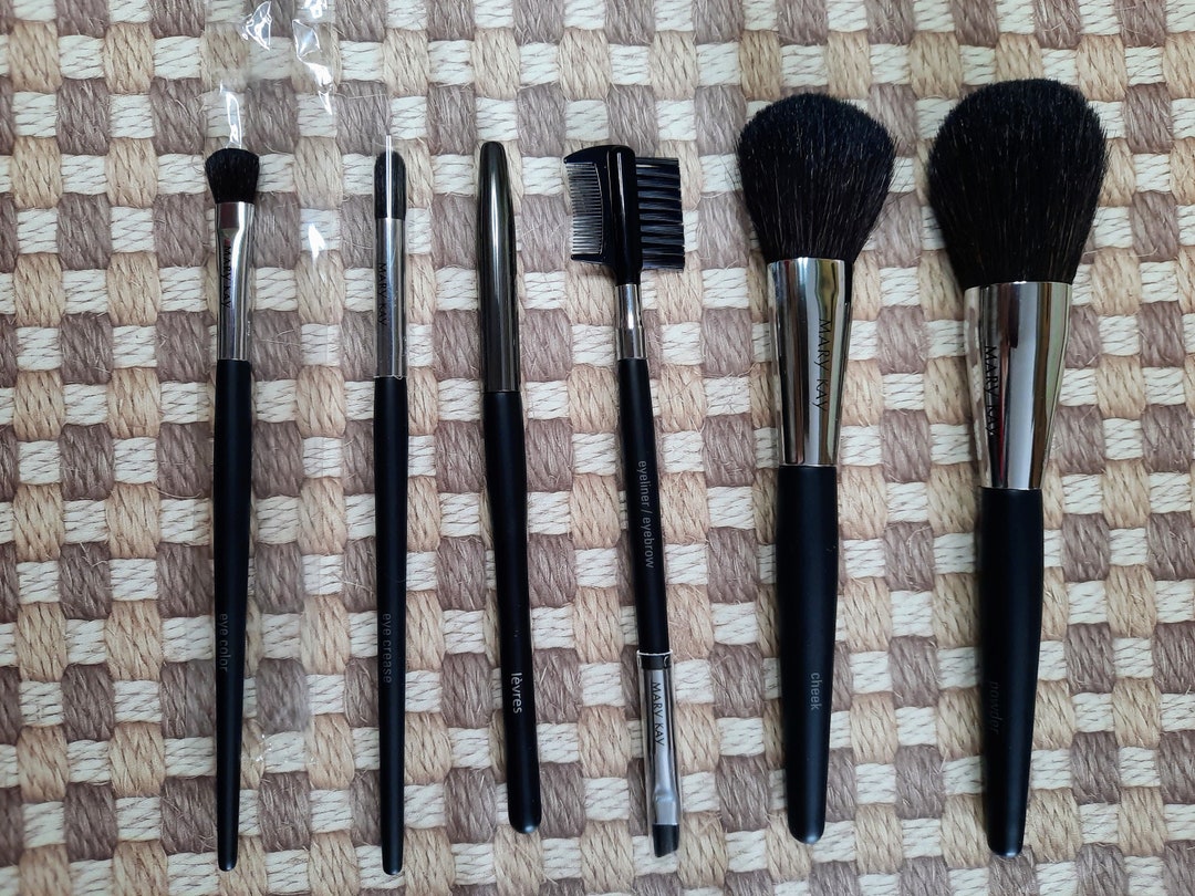 Mary Kay Kit Brush Set 6: for Powder Cheeks Crease Eyes - Etsy