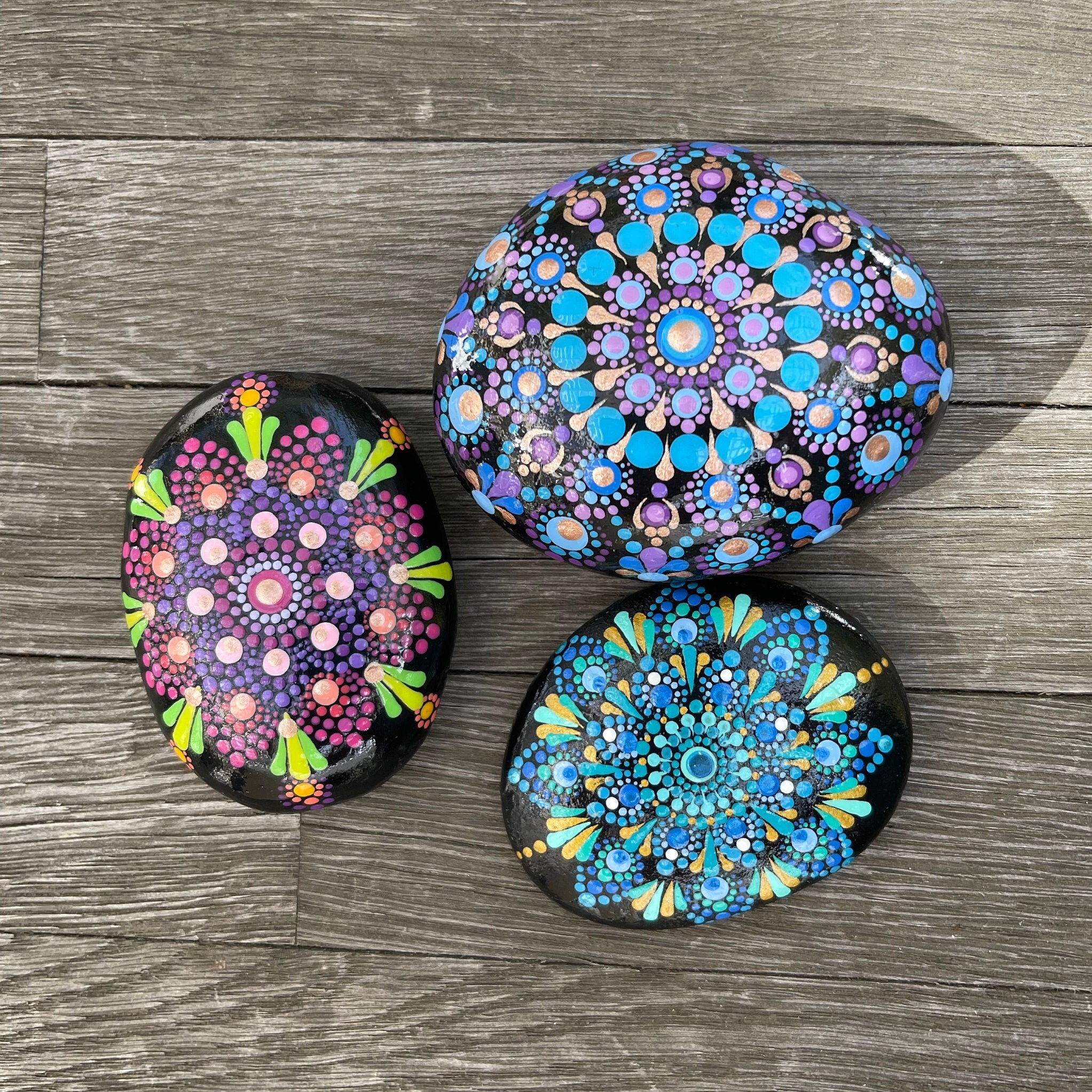 Mandala Rocks - Etsy