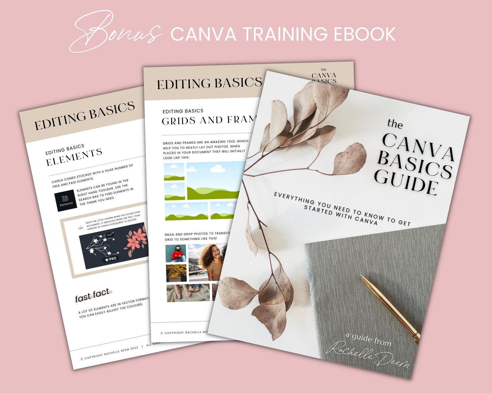 Course Workbook Template for Canva, Canva E-book Template, Workbook for ...