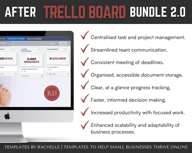 Trello Boards, Trello Templates, Business Trello Boards, Social Media ...
