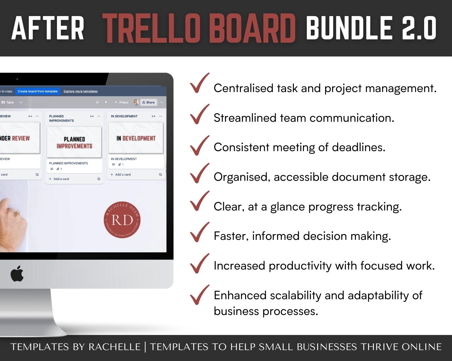 Trello Boards, Trello Templates, Business Trello Boards, Social Media ...