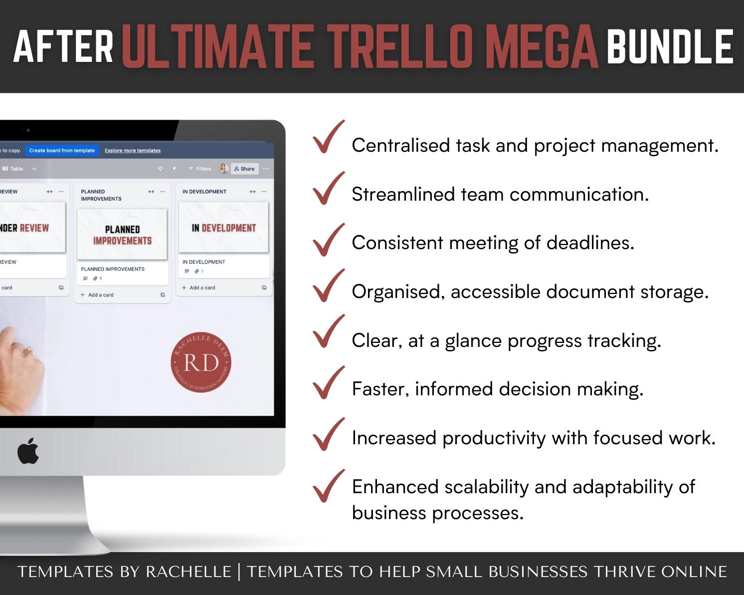 Ultimate Trello Bundle for Business Management - Templates, Boards ...