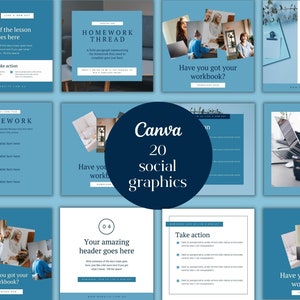 Slide Pack Template Canva Webinar Slide Deck Template Canva - Etsy