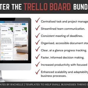 Trello Boards, Trello Templates, Business Trello Boards, Webinar Board ...