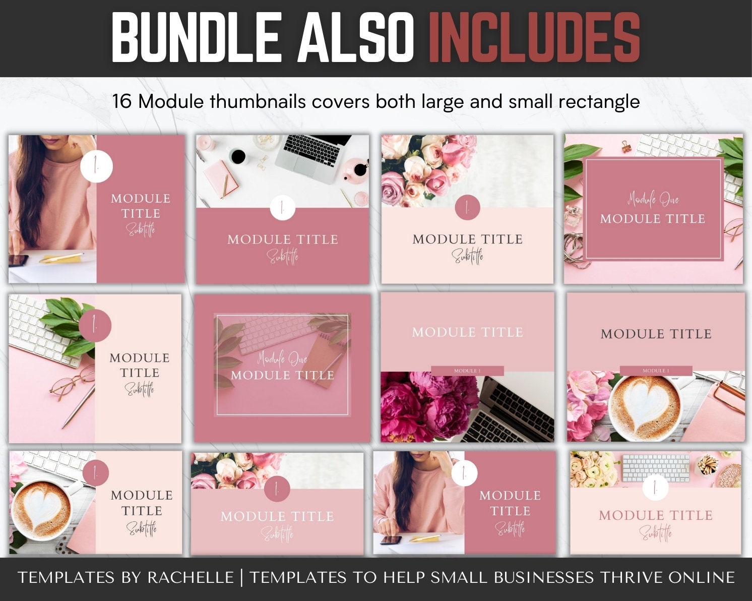 Course Creator Template Bundle, Workbook Template, Course Slidepack ...