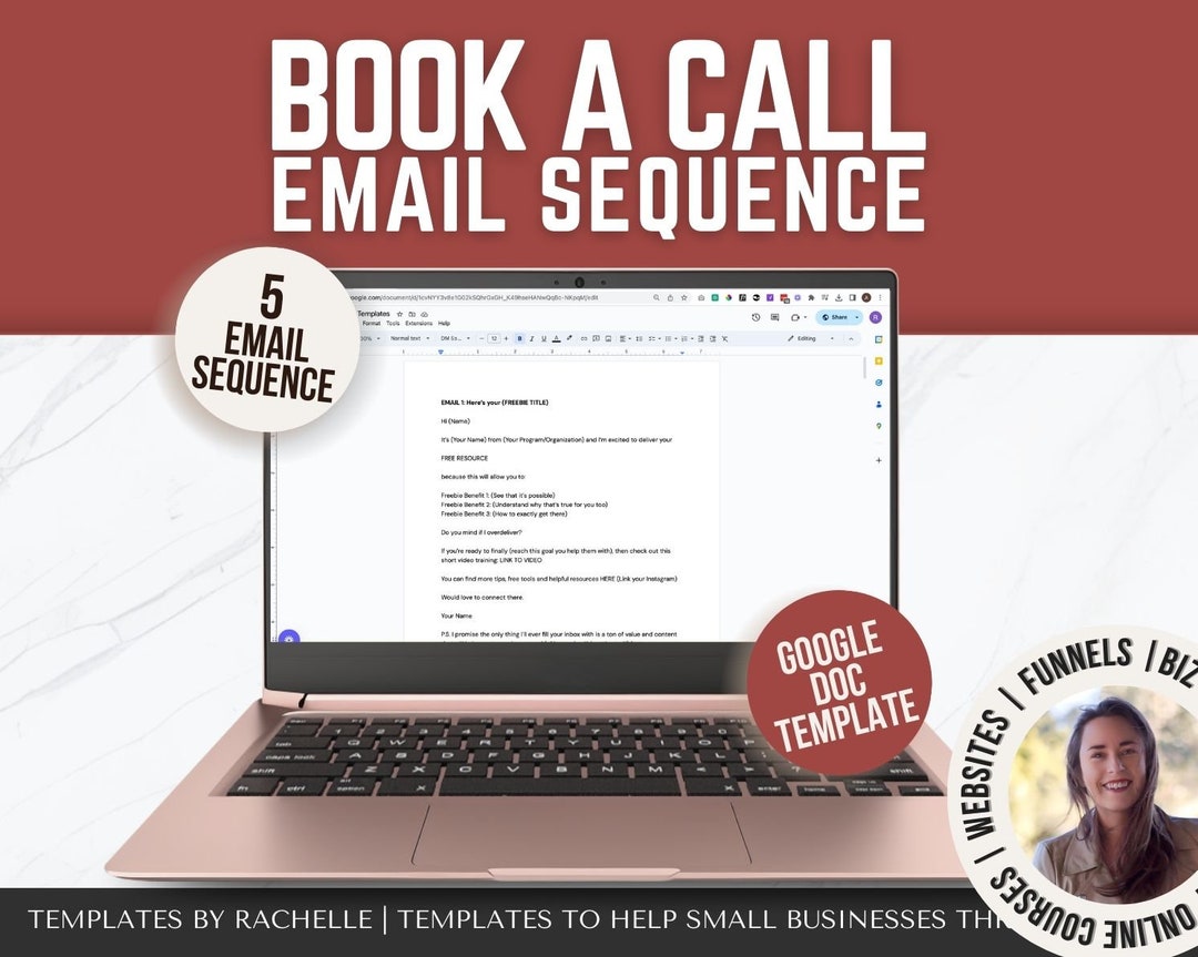 Book A Call Email Sequence for Online Businesses | Welcome Email ...