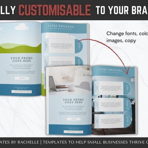 Lead Magnet Template, Canva E-book Template, Workbook, Opt in Freebie ...