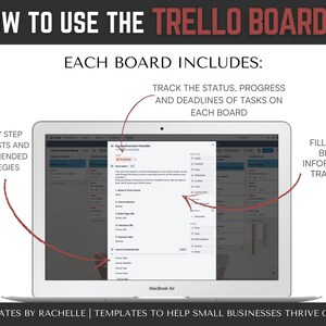 Trello Boards, Trello Templates, Business Trello Boards, Social Media ...