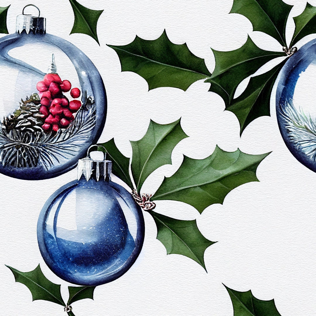 Christmas Wrapping Paper Blue Wrapping Paper Christmas Blue - Etsy