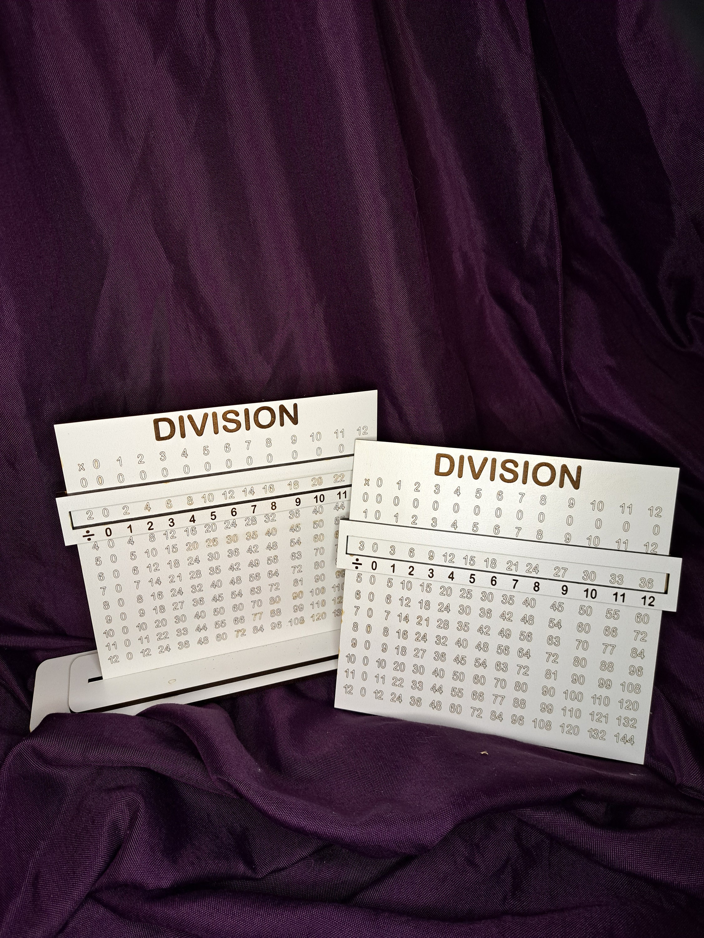 Division Tables W/stand and Handheld - SVG ONLY - Etsy