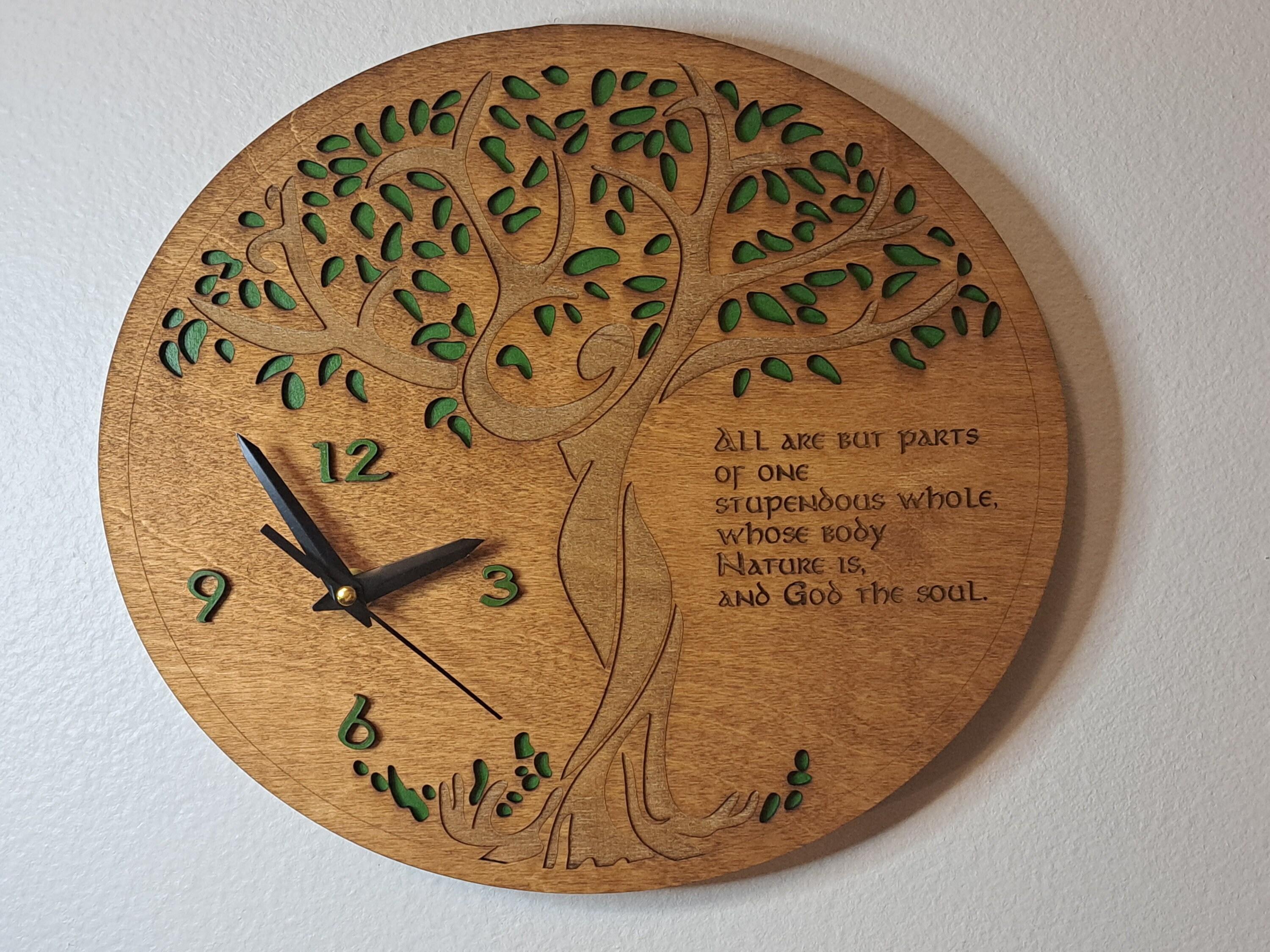 Tree Goddess Clock DIGITAL FILE - Svg, Ai Only - Etsy