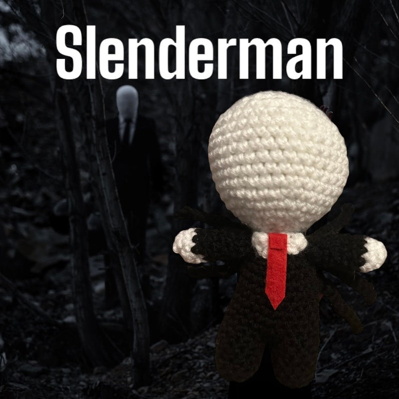 Slenderman Plush - Etsy