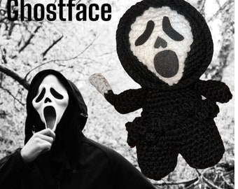 Ghostface Crochet Pattern | PDF Download | Horror Movie Character | Halloween - Etsy