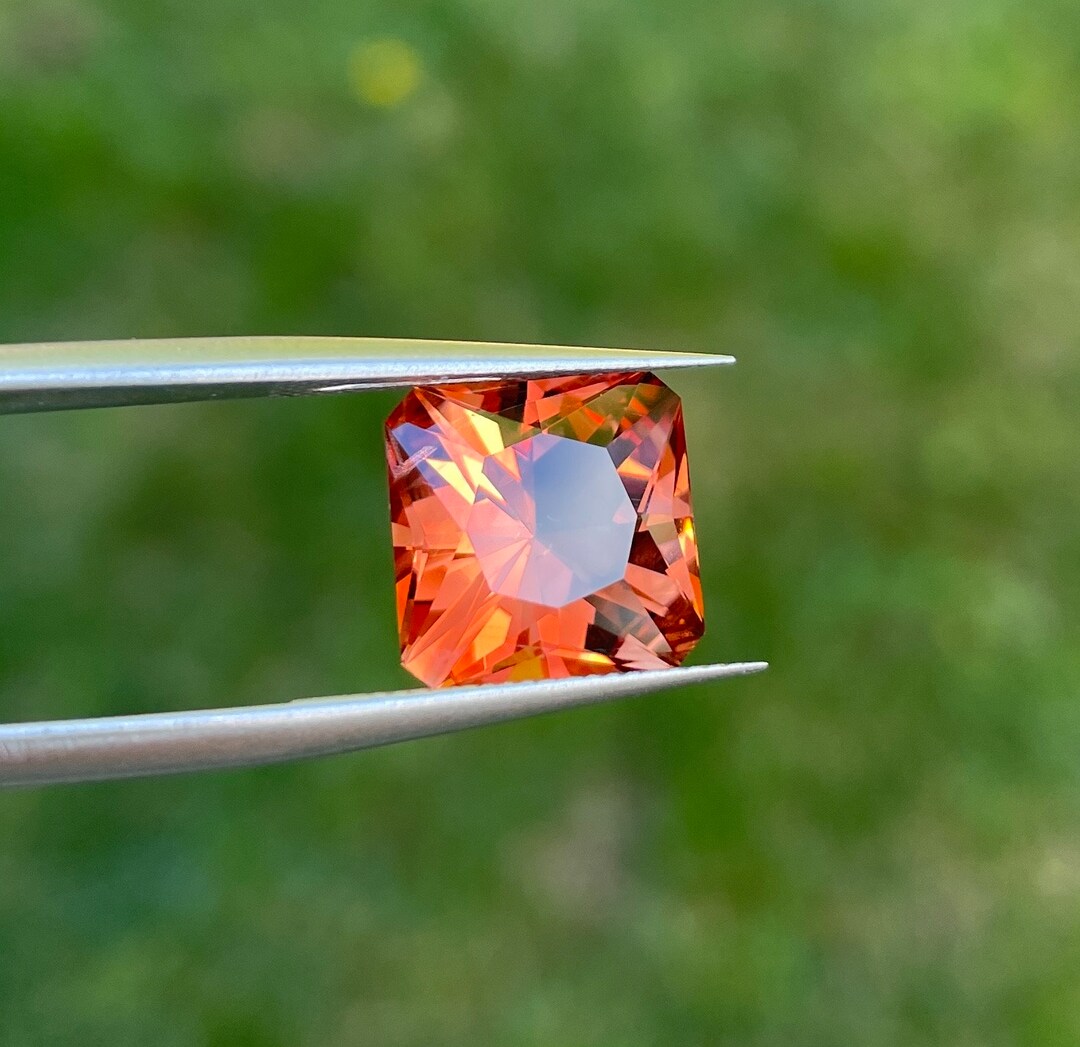 Oregon Sunstone Red With Schiller 6.55 Ct - Etsy