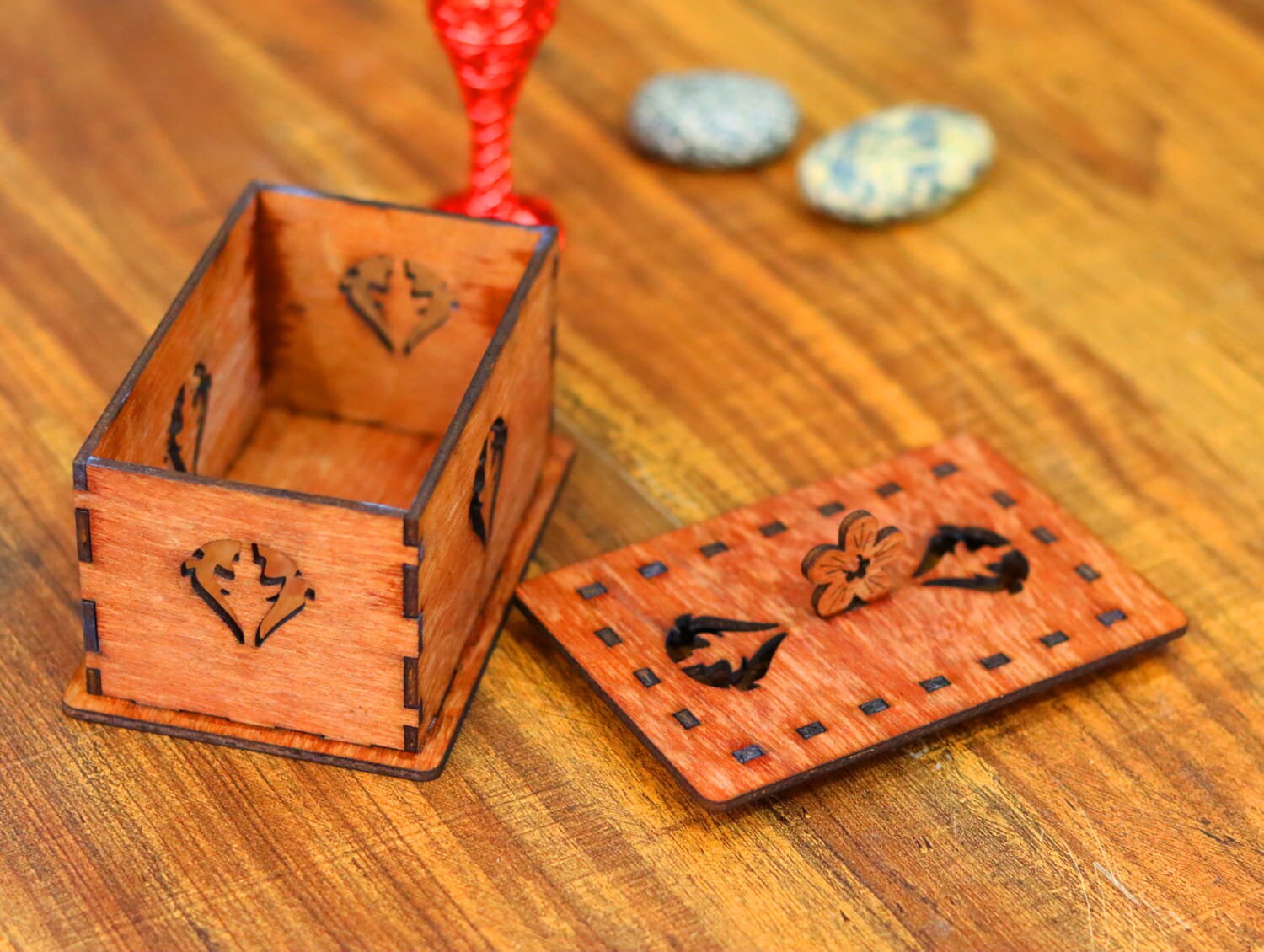 Laser Cut Gift Box 3mm File Vector Plan Laser Cnc Pattern Laser Cut ...