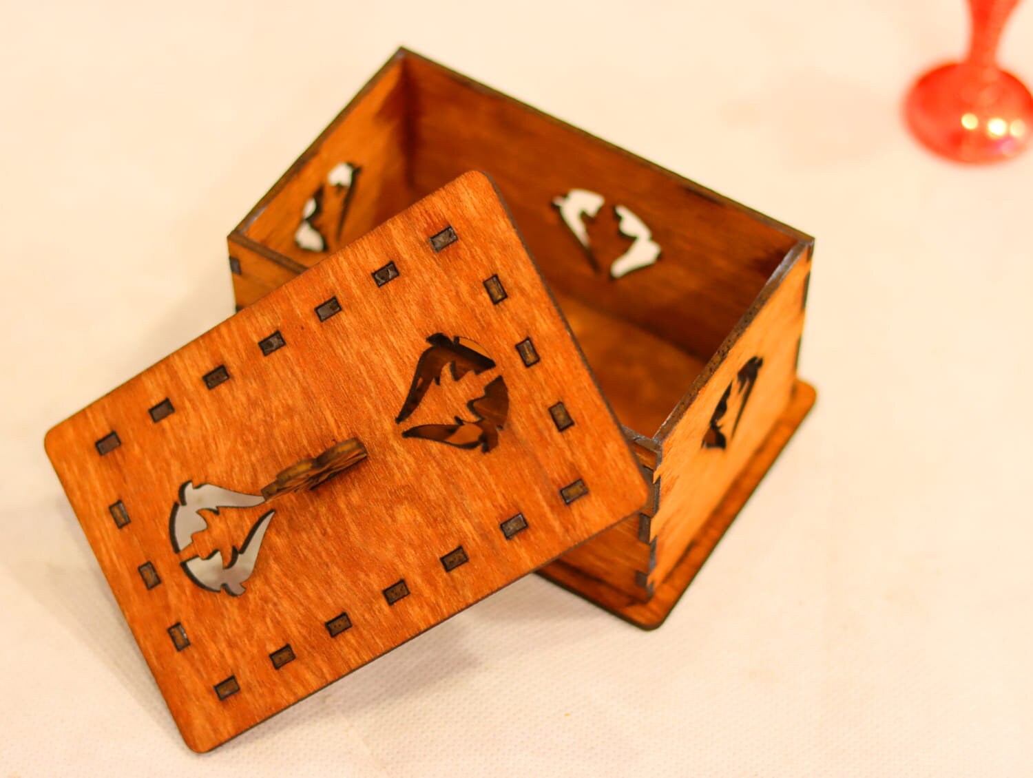 Laser Cut Gift Box 3mm File Vector Plan Laser Cnc Pattern Laser Cut ...