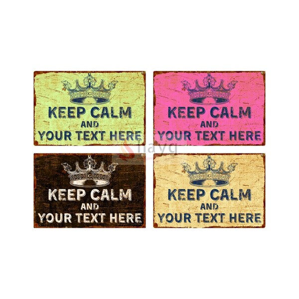 Keep Calm Sign - Etsy