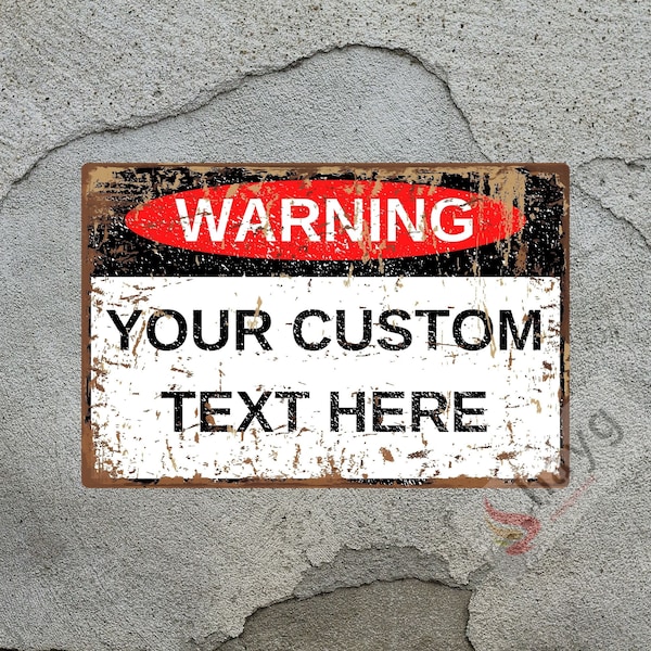 Antiqued Look Sign - Etsy