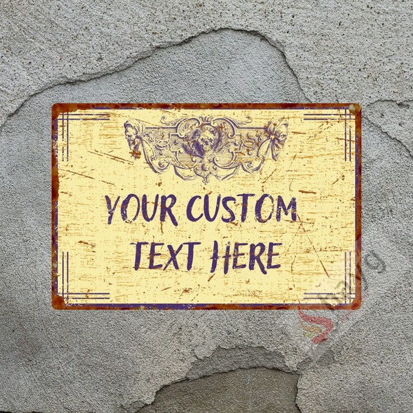 Rusty Welcome Sign - Etsy