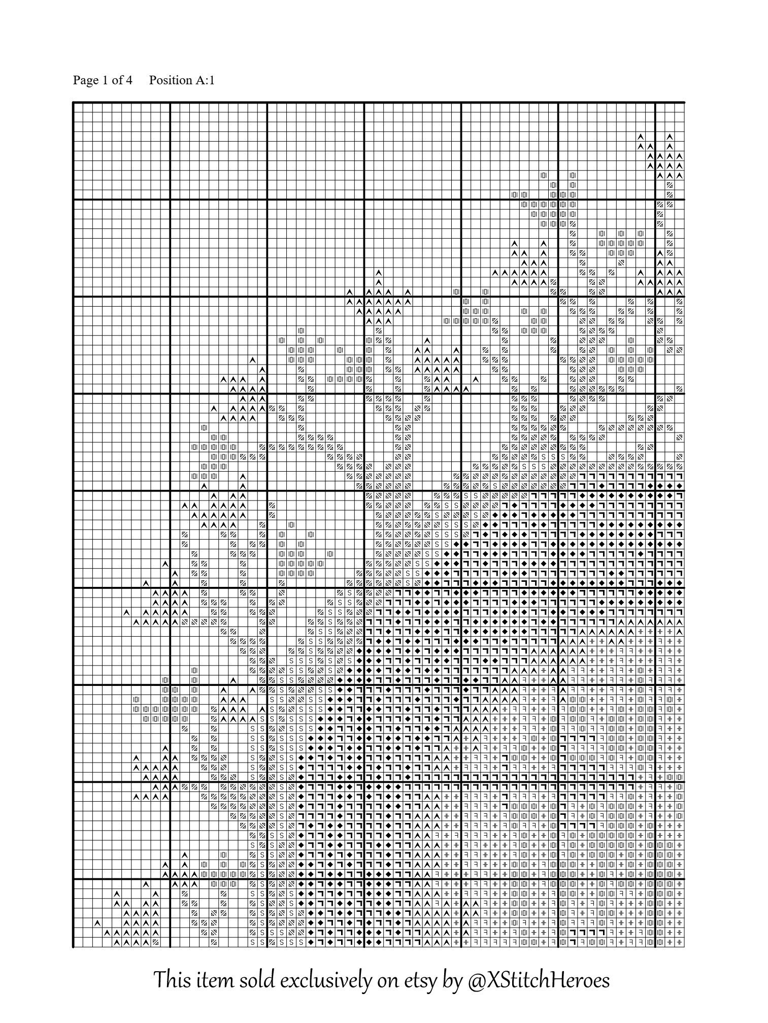 Hobbit Hole Cross Stitch Pattern Lord of the Rings Hobbit Pattern LOTR ...