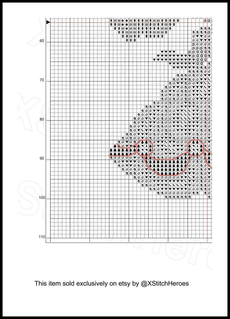 Belle Princess Cross Stitch Pattern, Kids Room Decor (PDF Pattern) - Etsy