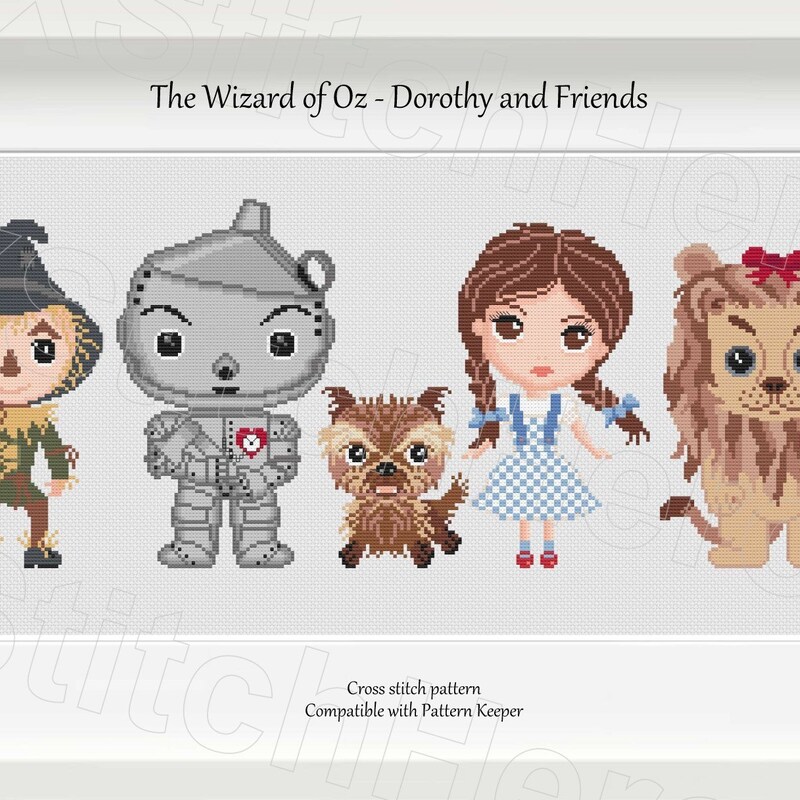 Dorothy Cross Stitch - Etsy