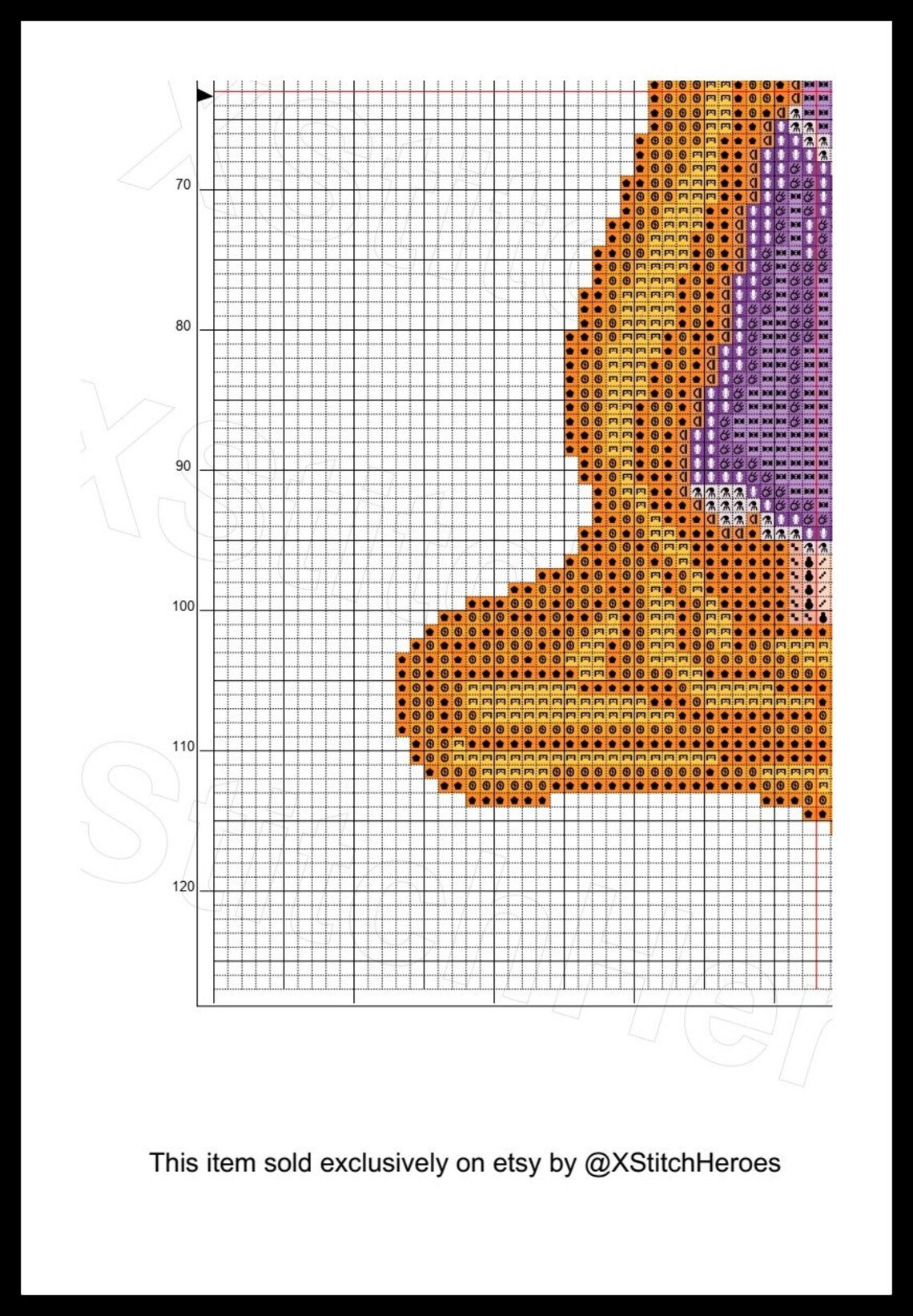 Little Rapunzel Cross Stitch Pattern, Princess Home Decor (PDF Pattern ...