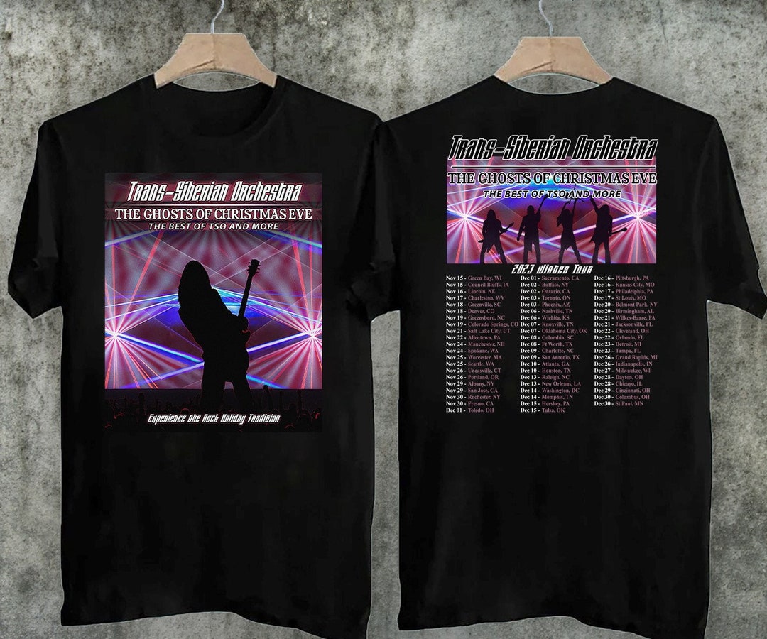 2023 Trans-siberian Orchestra Christmas Eve T-shirt, the Ghosts of ...