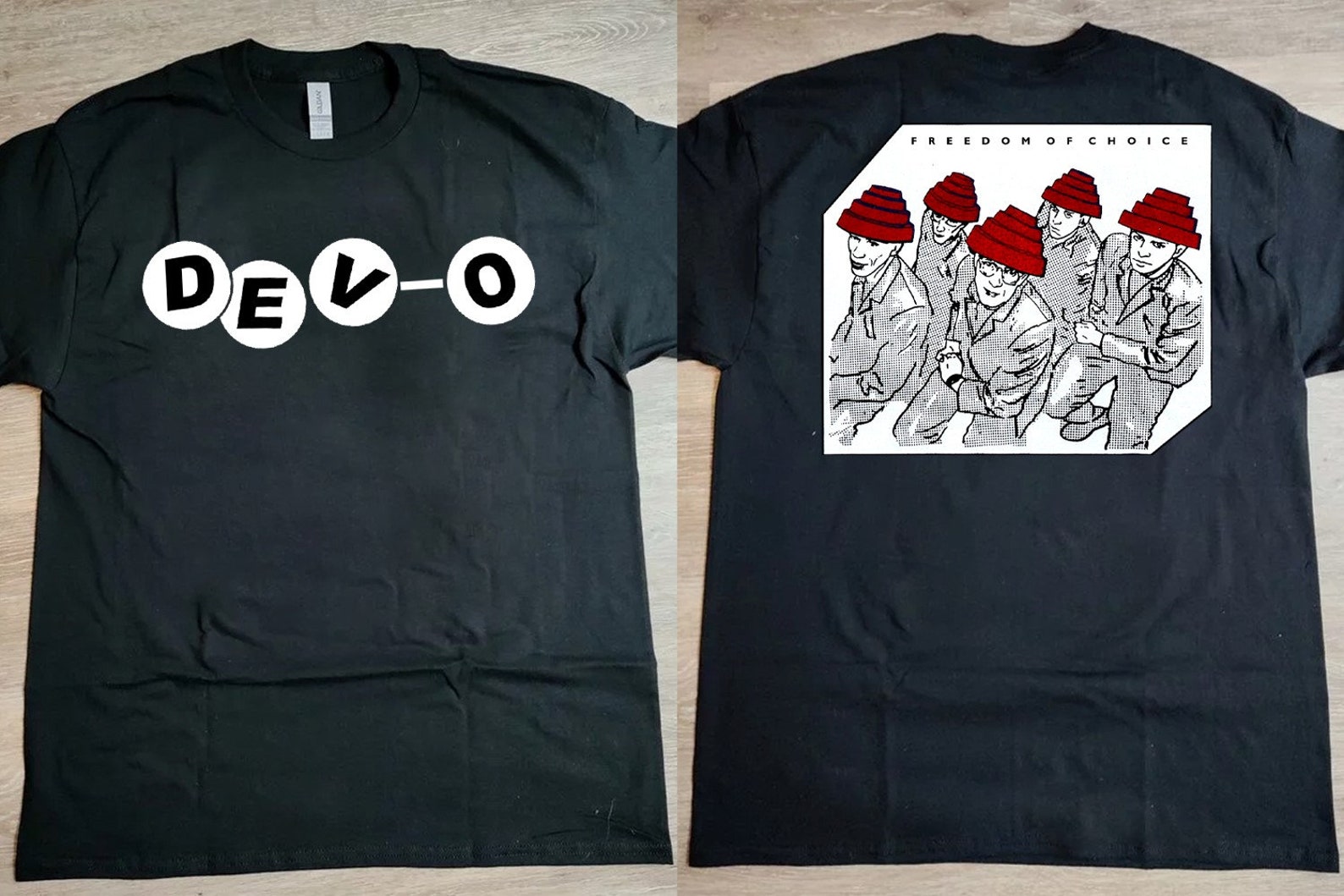 1980 Devo Freedom of Choice Tour T-shirt, Devo T-shirt, Freedom of ...