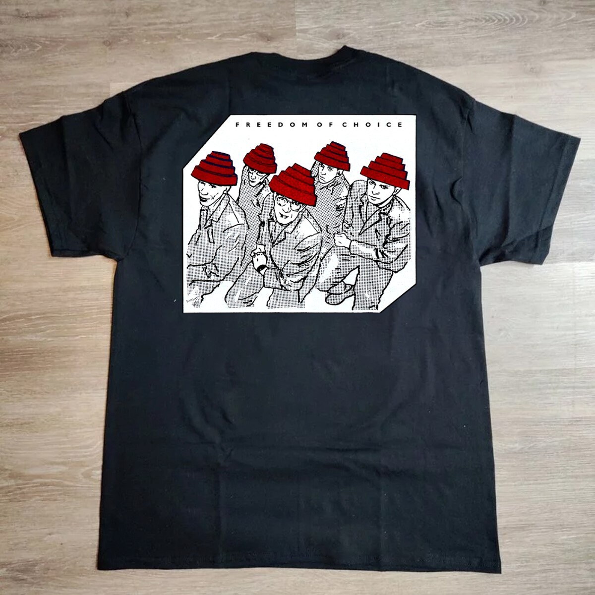 1980 Devo Freedom of Choice Tour T-shirt, Devo T-shirt, Freedom of Choice T-shirt, Devo Band ...