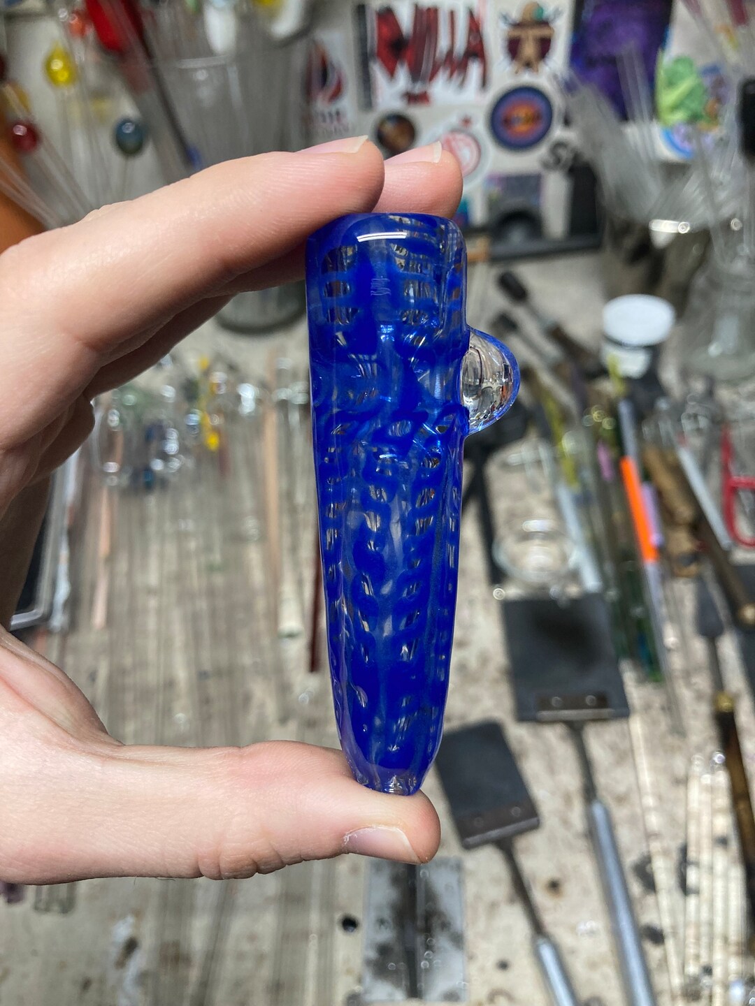 Blue Basic Wrap & Rake One Hitter - Etsy