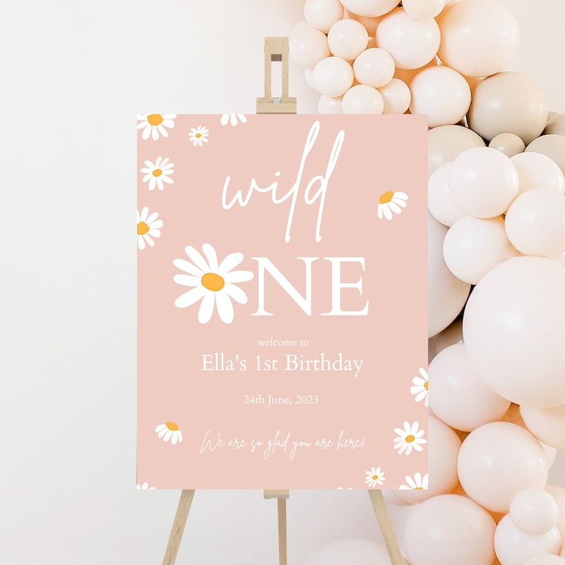 White Daisy Signs - Etsy