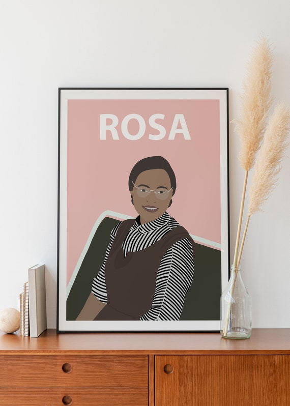 Rosa Parks Poster A3 - Etsy