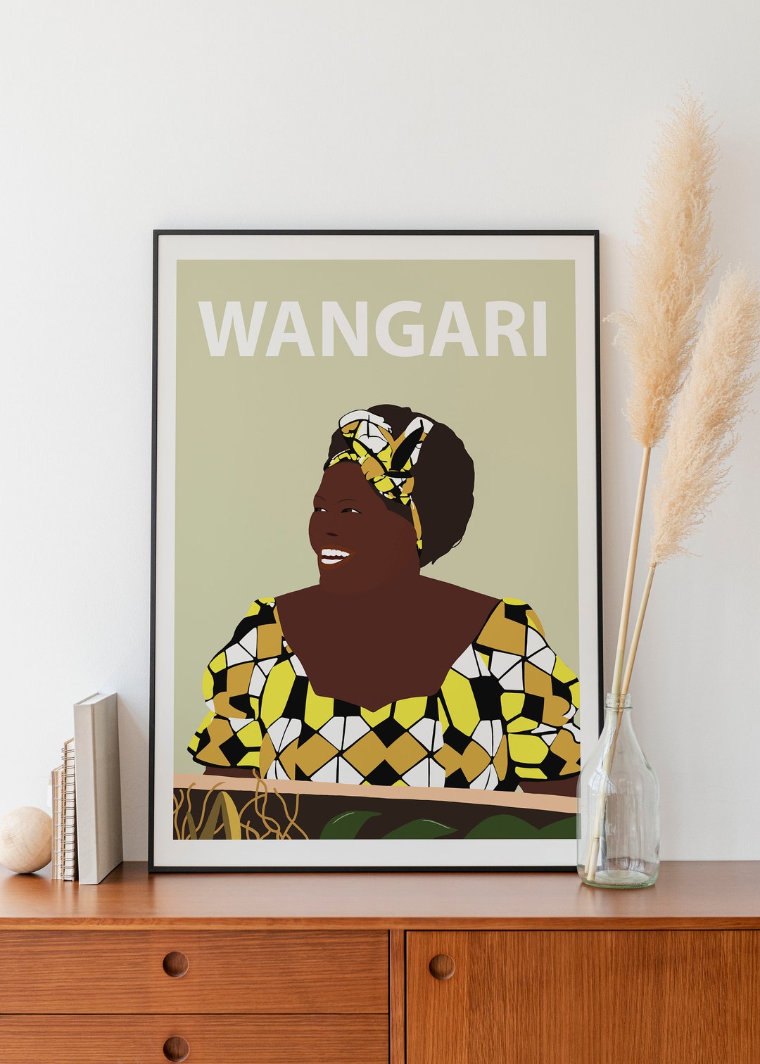 Wangari Muta Maathai Poster - A3 - Etsy