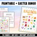 PRINTABLE, Easter Bingo Cards, 30 Unique Cards, Kids Spring Activity ...