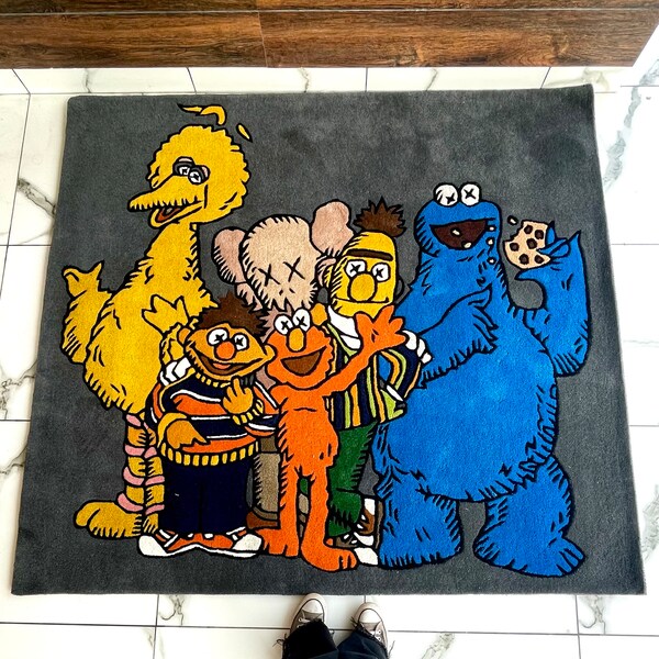 Sesame Street Carpet - Etsy