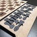 Portable and Foldable Chess Set , 3mm MDF Laser Cut File Svg, Pdf, Ai ...