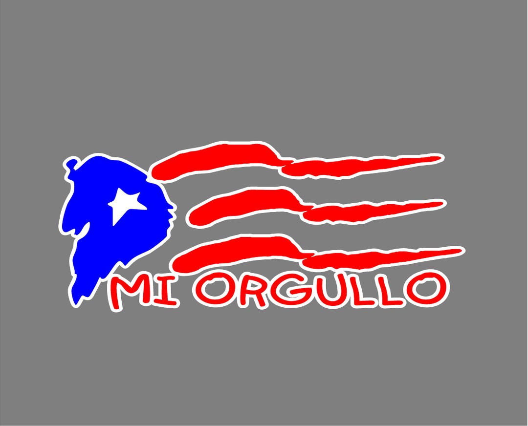 Mi Orgullo Car Sticker - Etsy