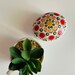 Painted Pebble , Minimal Mandala - Etsy