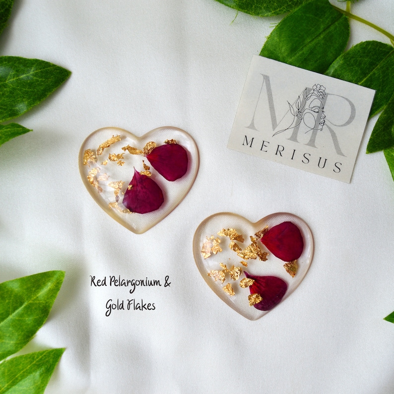 Pressed Flower Resin Magnet Flower Magnets Set Fridge - Etsy