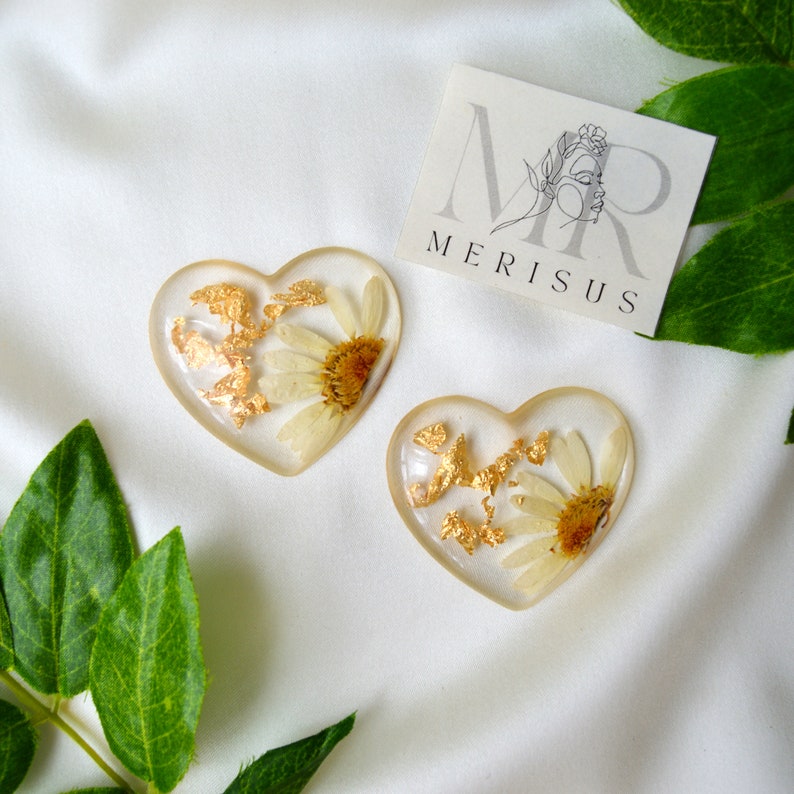 Pressed Flower Resin Magnet Flower Magnets Set Fridge - Etsy