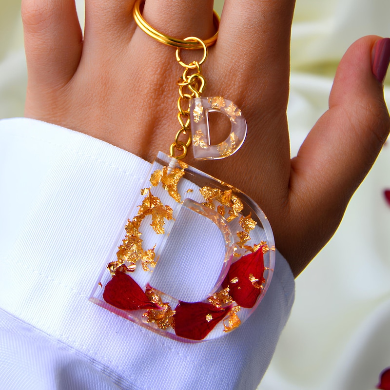 Custom Resin Keychain - Etsy