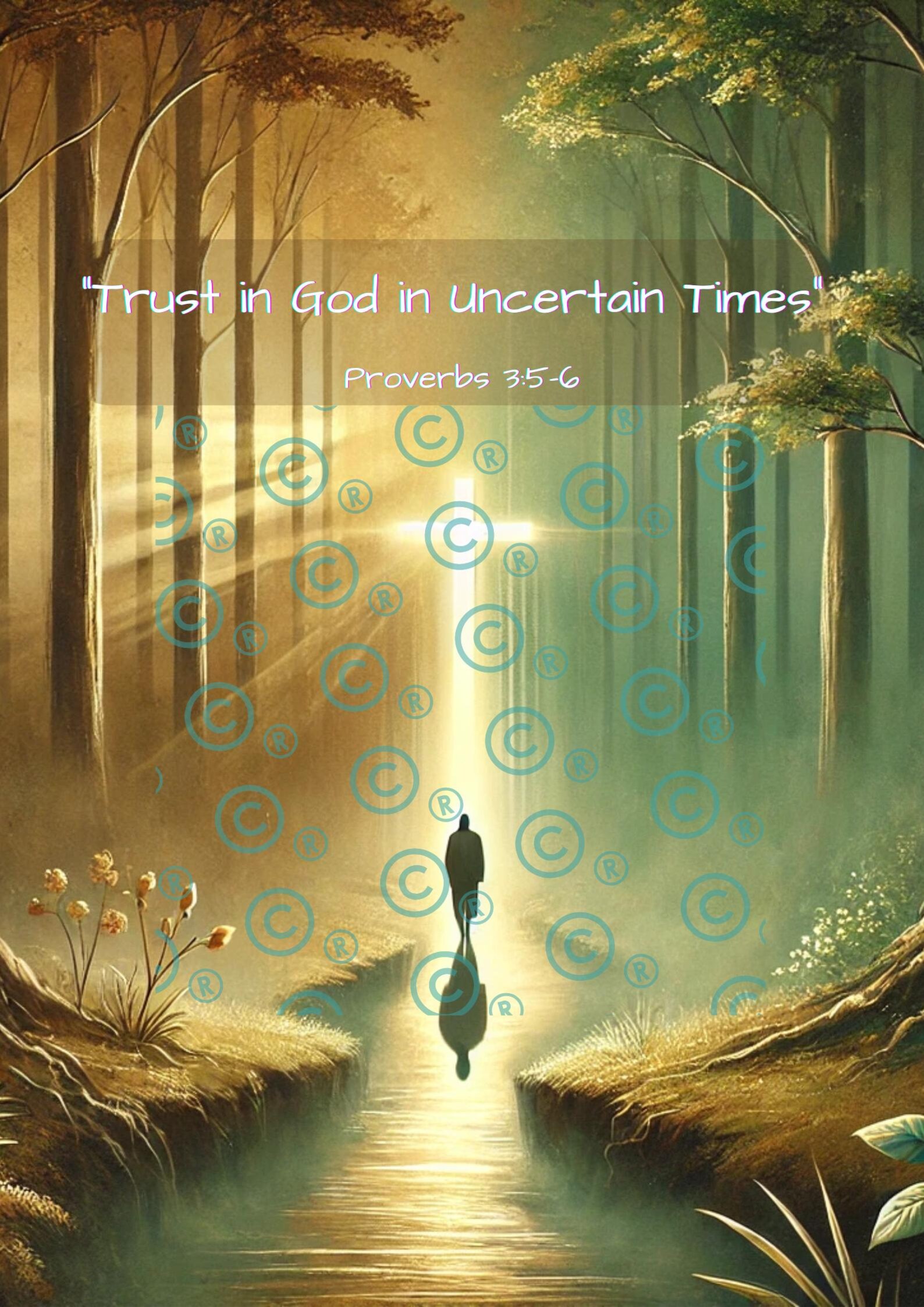 Trust in God in Uncertain Times - Poster Digital Download - PNG, JPEG ...