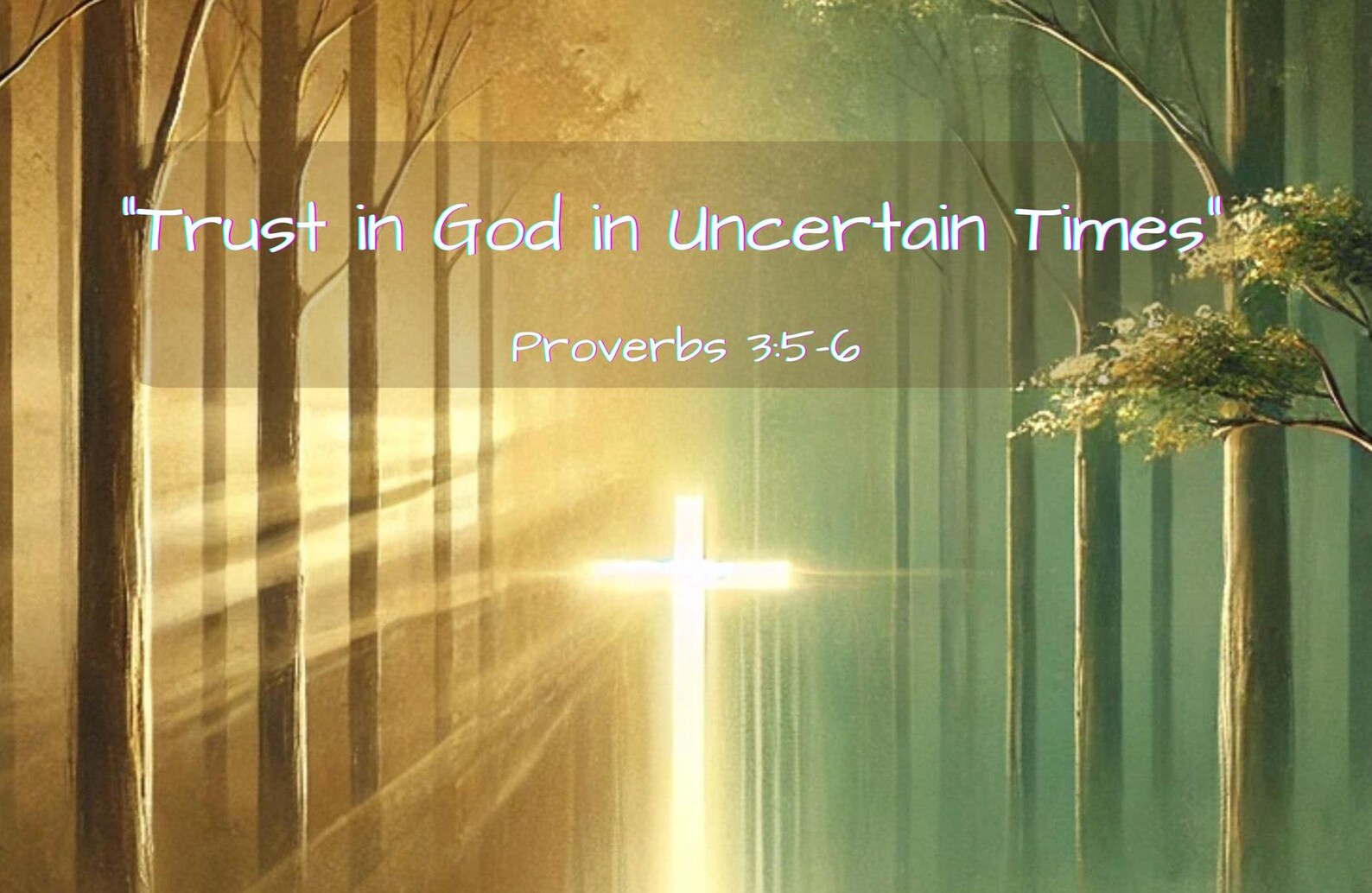 Trust in God in Uncertain Times - Poster Digital Download - PNG, JPEG ...