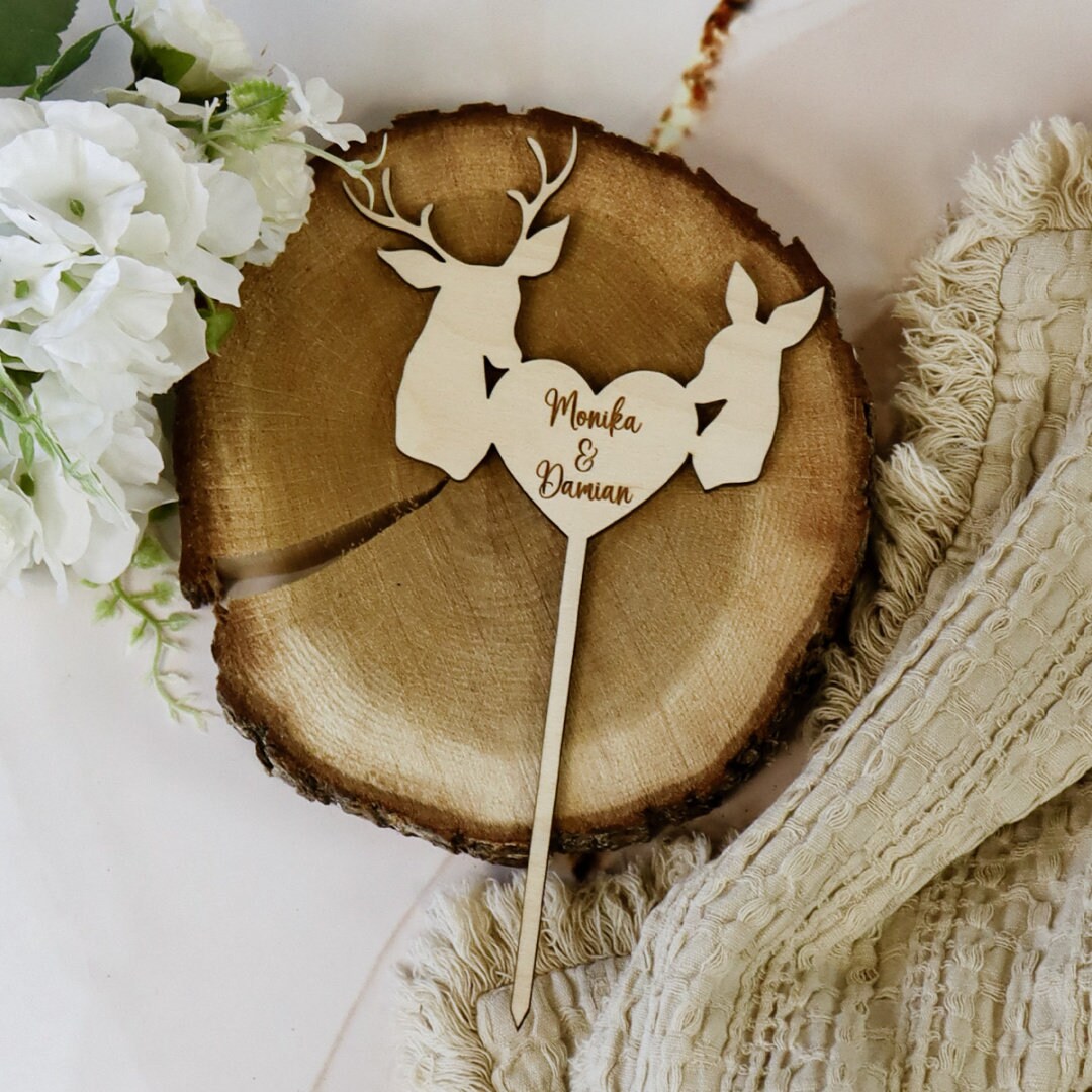 Jelonki Wedding Cake Topper - Etsy