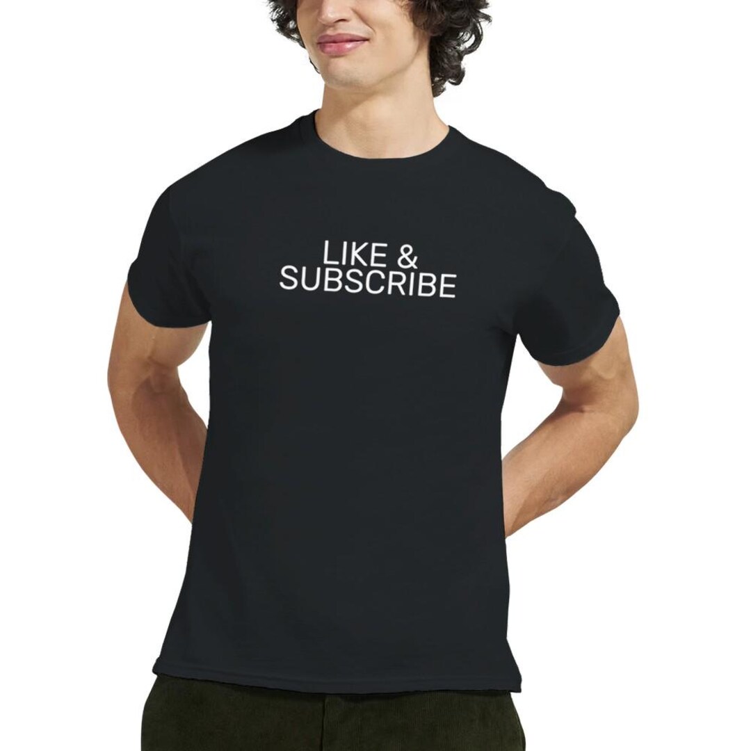 Like & Subscribe Joke, Fun, Cheeky Secret Santa Christmas Unisex ...