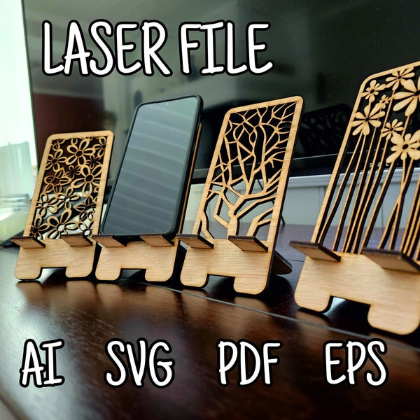 Phone Stand Template - Etsy