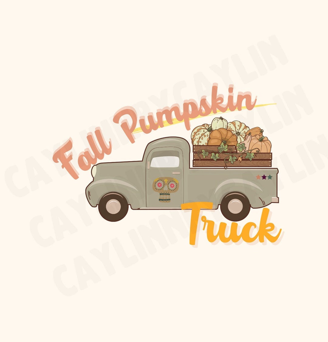 Pumpkin Truck SVG Fall Thanksgiving Harvest Vintage Svg, Fall Pumpkin ...