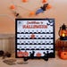 Halloween Countdown With Moveable Ghost, Halloween Wood Decorations ...